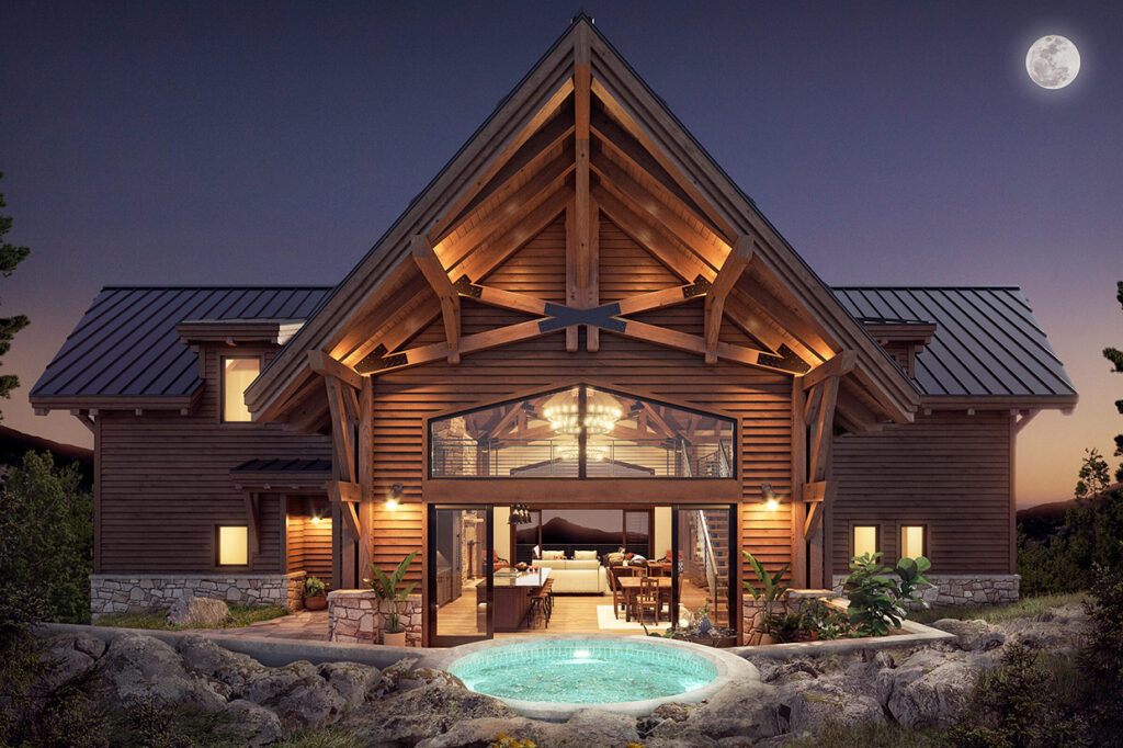 Digital Fabrication For Timber Frame - Tabberson Architects